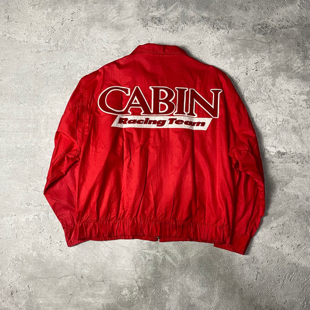 Vintage cabin racing team jacket, Fesyen Pria, Pakaian , Atasan di ...