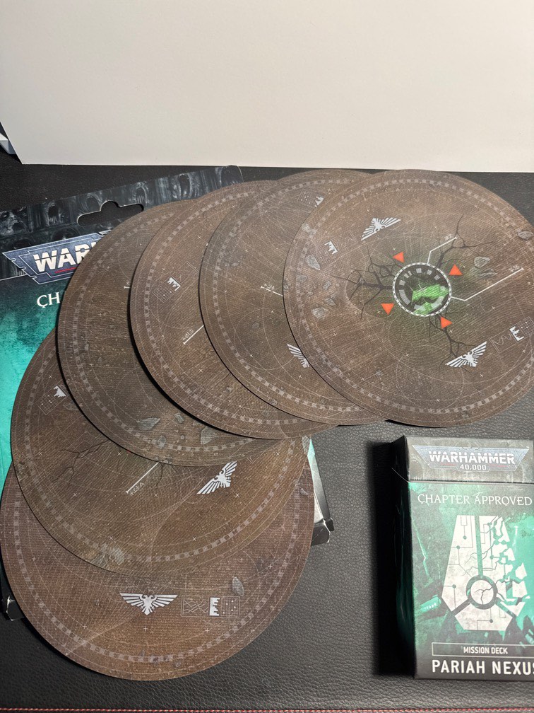 Warhammer 40k Pariah Nexus Mission Deck and Objective Set, Hobbies ...