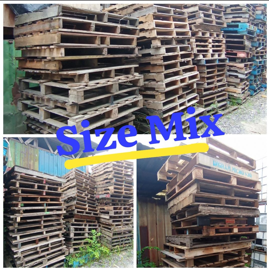 WOOD PALLET MIX SIZE FOR SALE, Furniture & Home Living, Outdoor ...