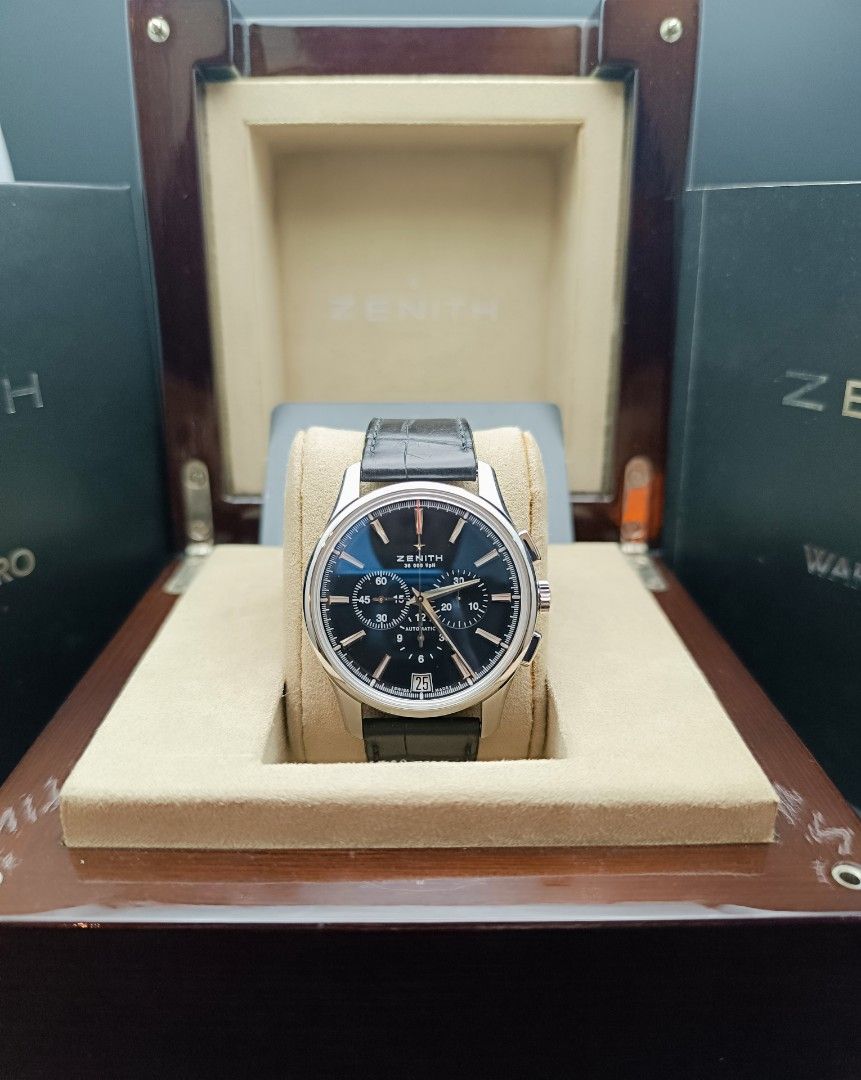 ZENITH CAPTAIN CHRONOGRAPH EL PRIMERO YEAR2016 FULLSET, Luxury, Watches ...