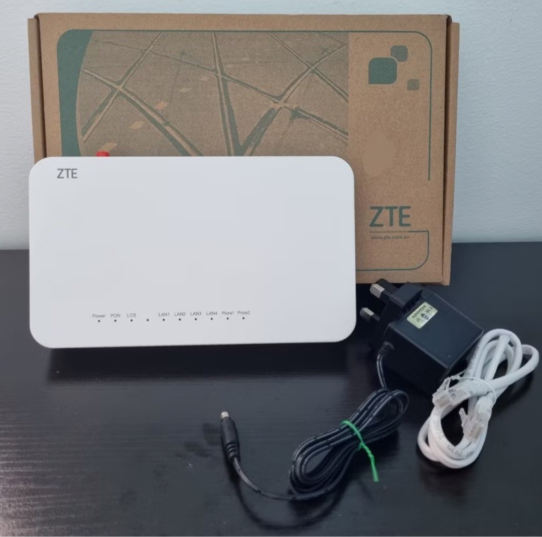 ZTE GPON F620 Unifi & TIME Fibre Modem, Computers & Tech, Parts ...