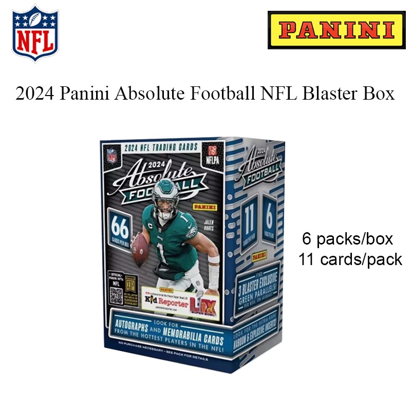 2024 Panini Absolute NFL Football Blaster Box- 6 packs/box, Hobbies ...