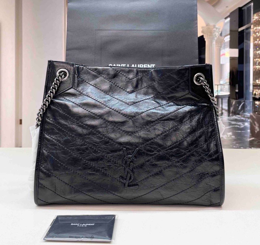 💯 Authentic YSL Niki Tote, Luxury, Bags & Wallets on Carousell