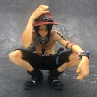 Action Figure One Piece Portgas D Ace Model Jongkok Tinggi 13CM, Serba Serbi, Others di Carousell