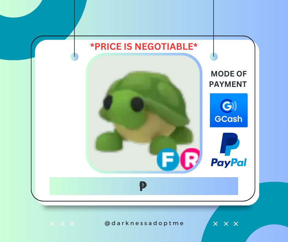 ADOPT ME | FLY RIDE FR TURTLE | ROBLOX, Video Gaming, Gaming ...