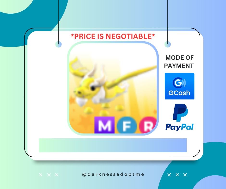 ADOPT ME | MEGA FLY RIDE MFR ANCIENT DRAGON | ROBLOX, Video Gaming ...