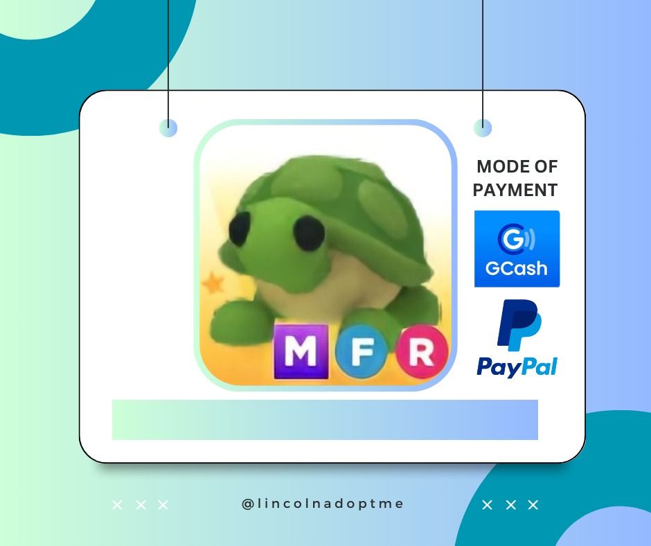 ADOPT ME | MEGA FLY RIDE MFR TURTLE | ROBLOX, Video Gaming, Gaming ...