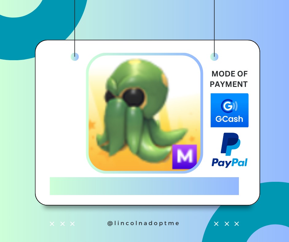 ADOPT ME | MEGA KRAKEN | ROBLOX, Video Gaming, Gaming Accessories, In ...
