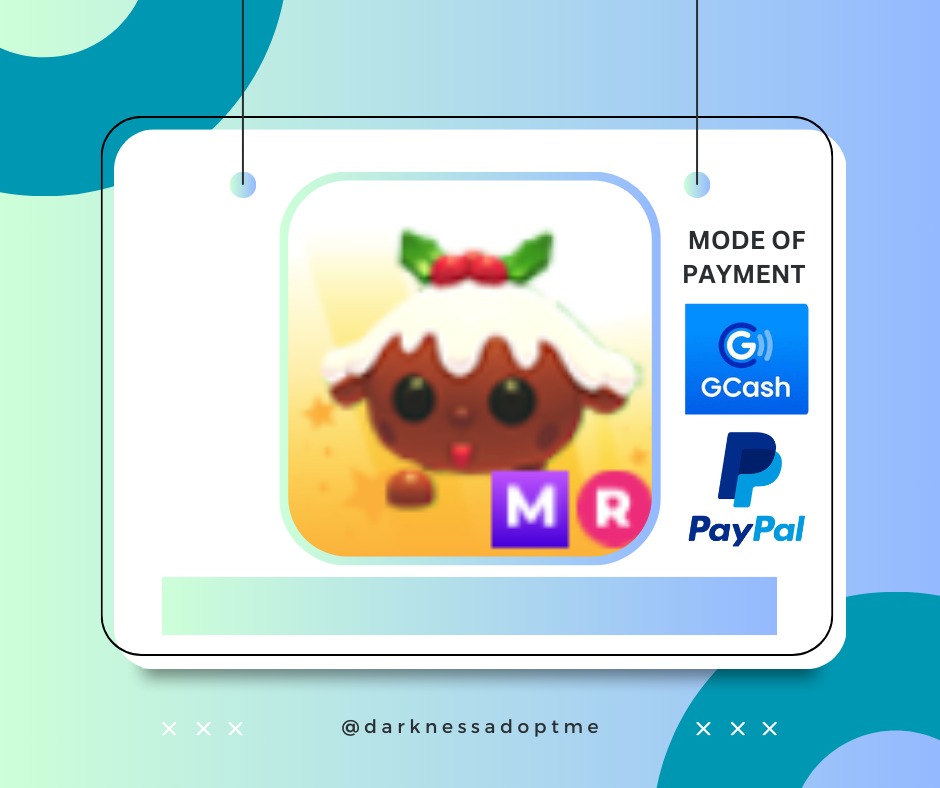 ADOPT ME | MEGA RIDE MR CHRISTMAS PUDDING PUP | ROBLOX, Video Gaming ...