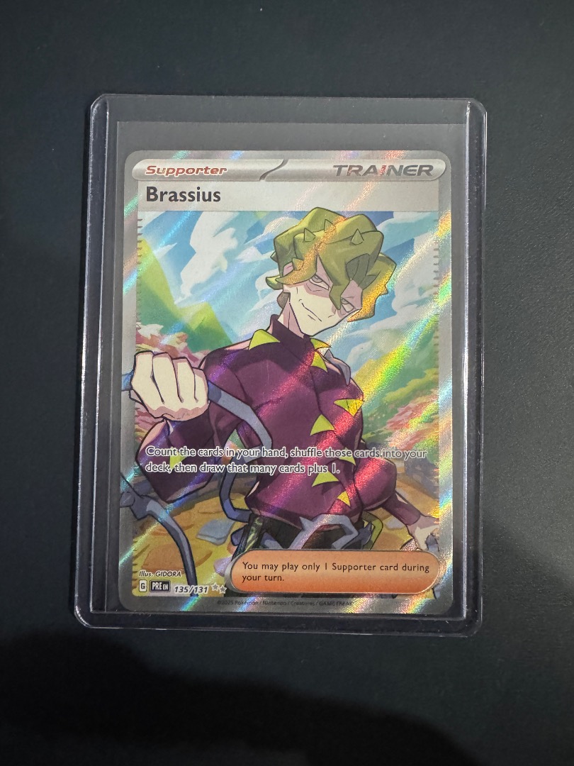 Brassius UR (Prismatic Evolutions EN #135) (Pokemon), Hobbies & Toys ...