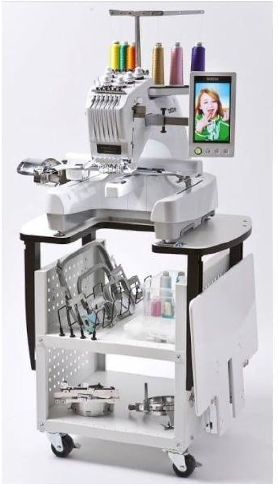 BROTHER PR655 6 NEEDLES EMBROIDERY MACHINE, TV & Home Appliances, Other ...