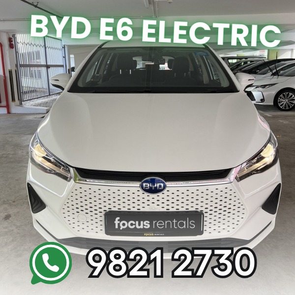 BYD e6 Electric - PHV Rental - Official Gojek Fleet Partner, Cars, Car Rental on Carousell