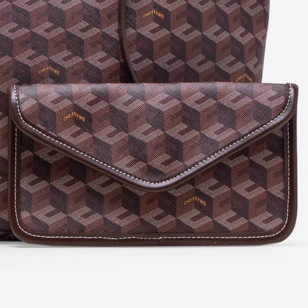 Christy Ng Russo Monogram Tote Bag, Women's Fashion, Bags & Wallets ...