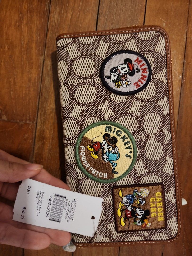 Coach x Disney Wallet, Women's Fashion, Bags & Wallets, Purses ...