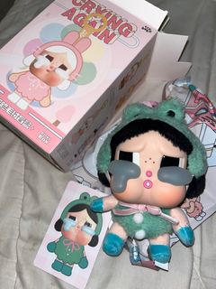 Popmart Crybaby Crying Again (Alice/ Frog), Hobbies & Toys, Toys ...