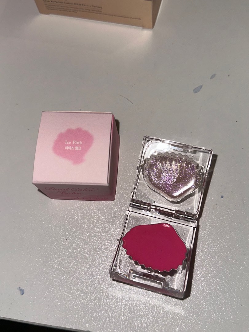 dasique dual colour balm in ice pink, Beauty & Personal Care, Face ...