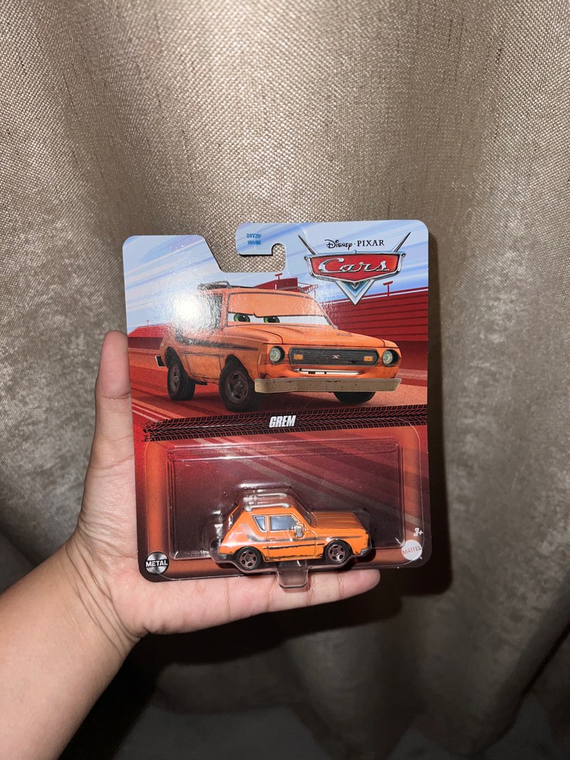 Disney Pixar Cars Grem Lightning Mcqueen DJ Boost Wingo Snot Rod ...