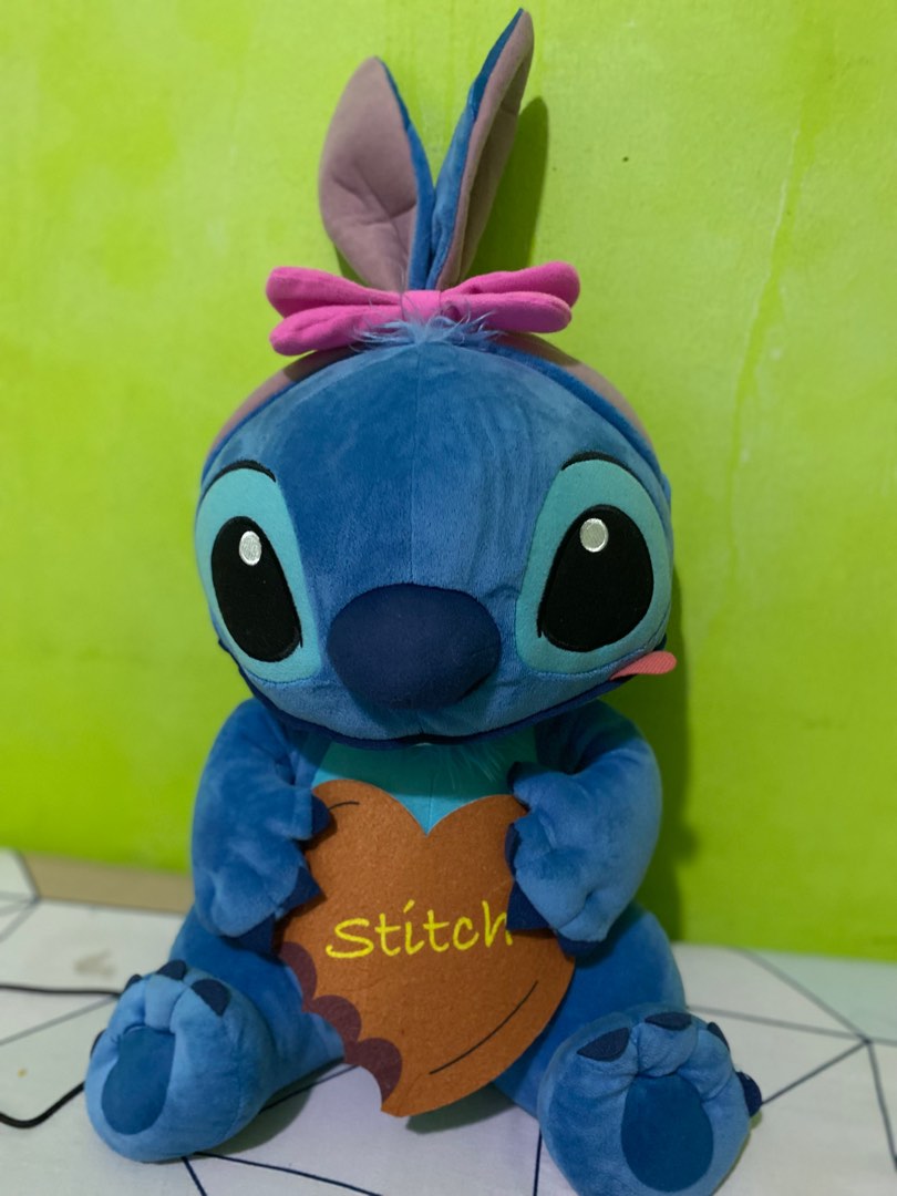 Disney Stitch Plushie Original (Medium size), Toys & Collectibles ...