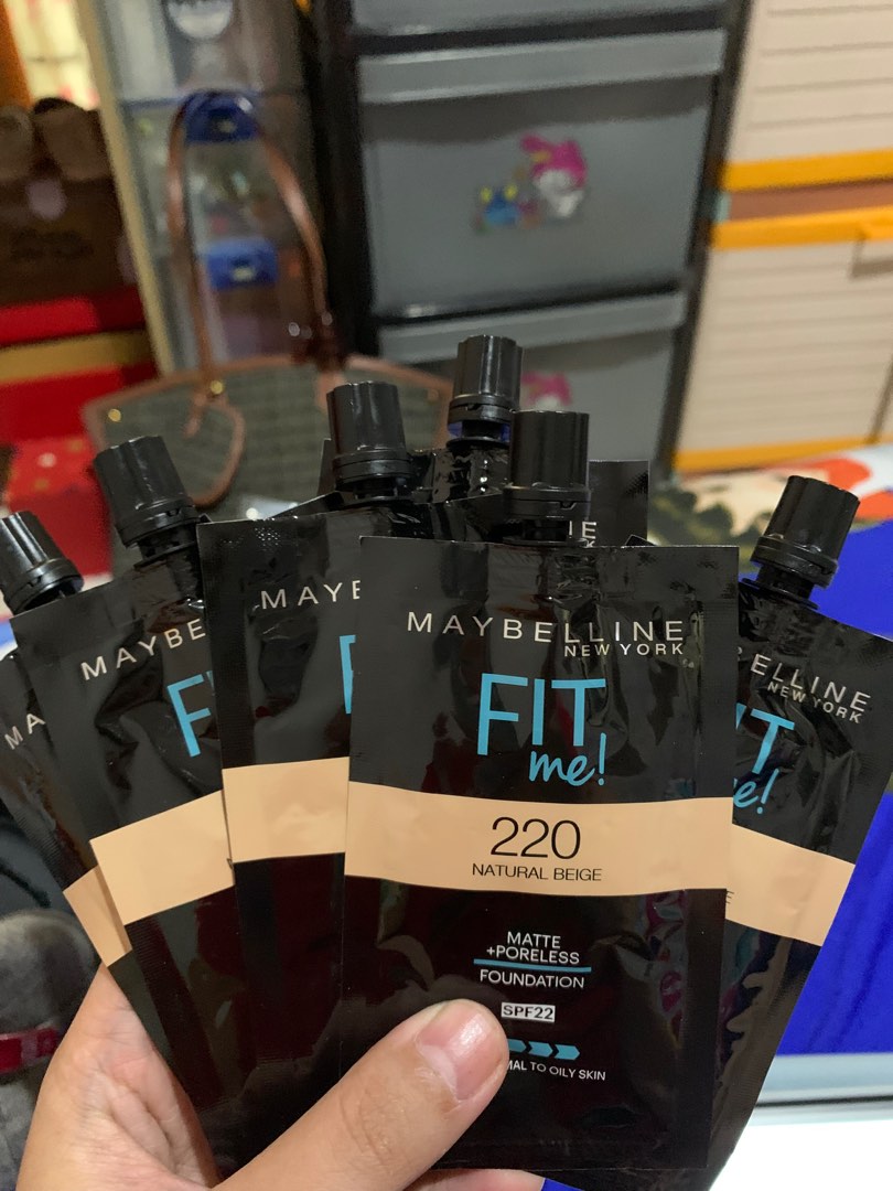 FOUNDATION SACHET MAYBELLINE, Kesehatan & Kecantikan, Rias Wajah di ...