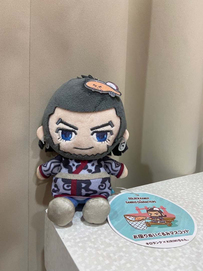 Golden Kamuy x Sanrio Characters Kirimichan Plush Keychain, Hobbies ...