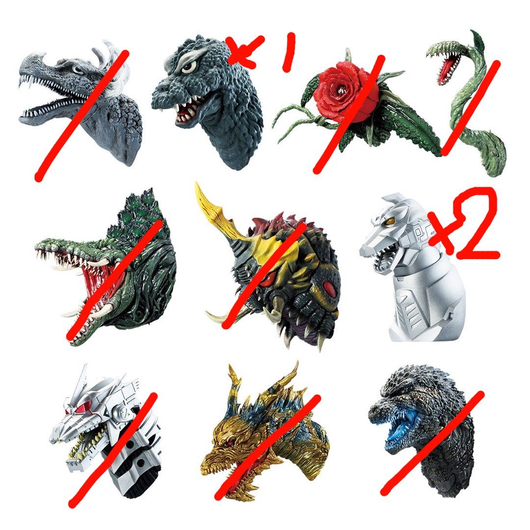 Gozilla 70th Anniversary Magnet, Hobbies & Toys, Toys & Games on Carousell