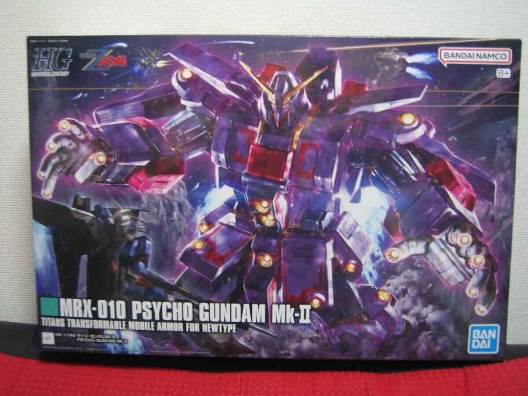 HG 1/144 Mobile Suit Z Gundam MRX-010 Psycho Gundam Mk-II Unassembled ...