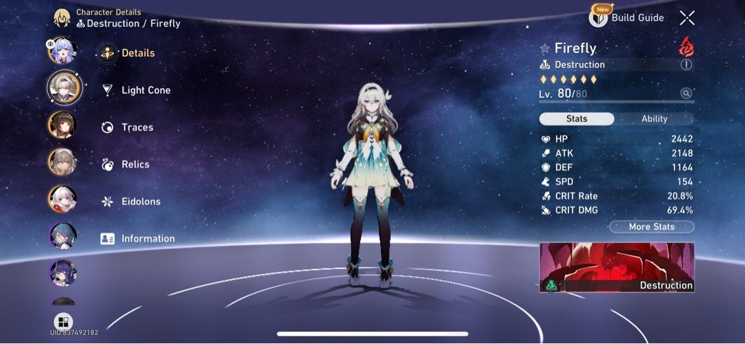 HSR ACCOUNT|9 FIVE STARS|ALL BUILT|META TEAMS| 50PITY, Video Gaming ...