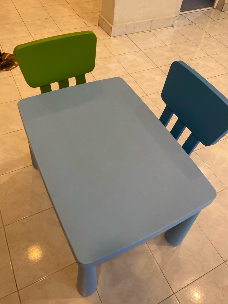 IKEA children table set, Furniture & Home Living, Furniture, Tables ...