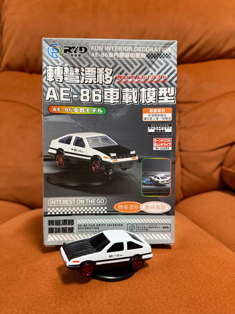 Initial D Toyota AE86 Car Dashboard Toy, Hobbies & Toys, Toys & Games ...