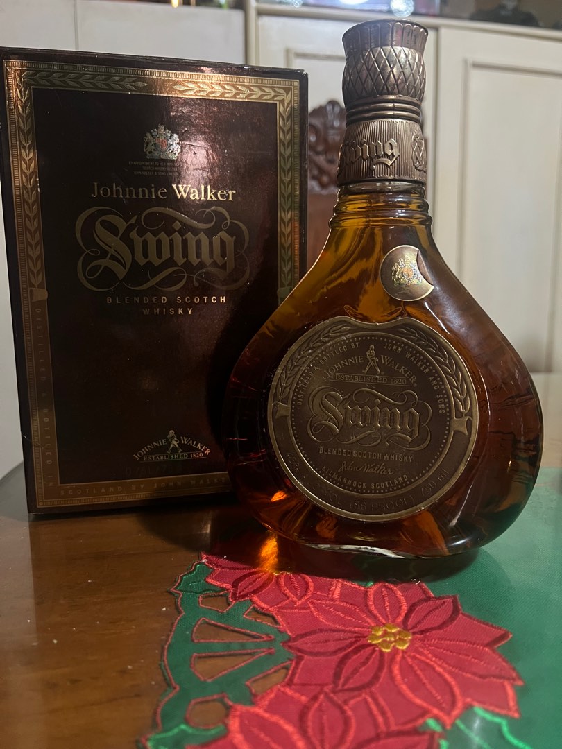 Johnnie Walker Swing (750ml), Food & Drinks, Beverages on Carousell
