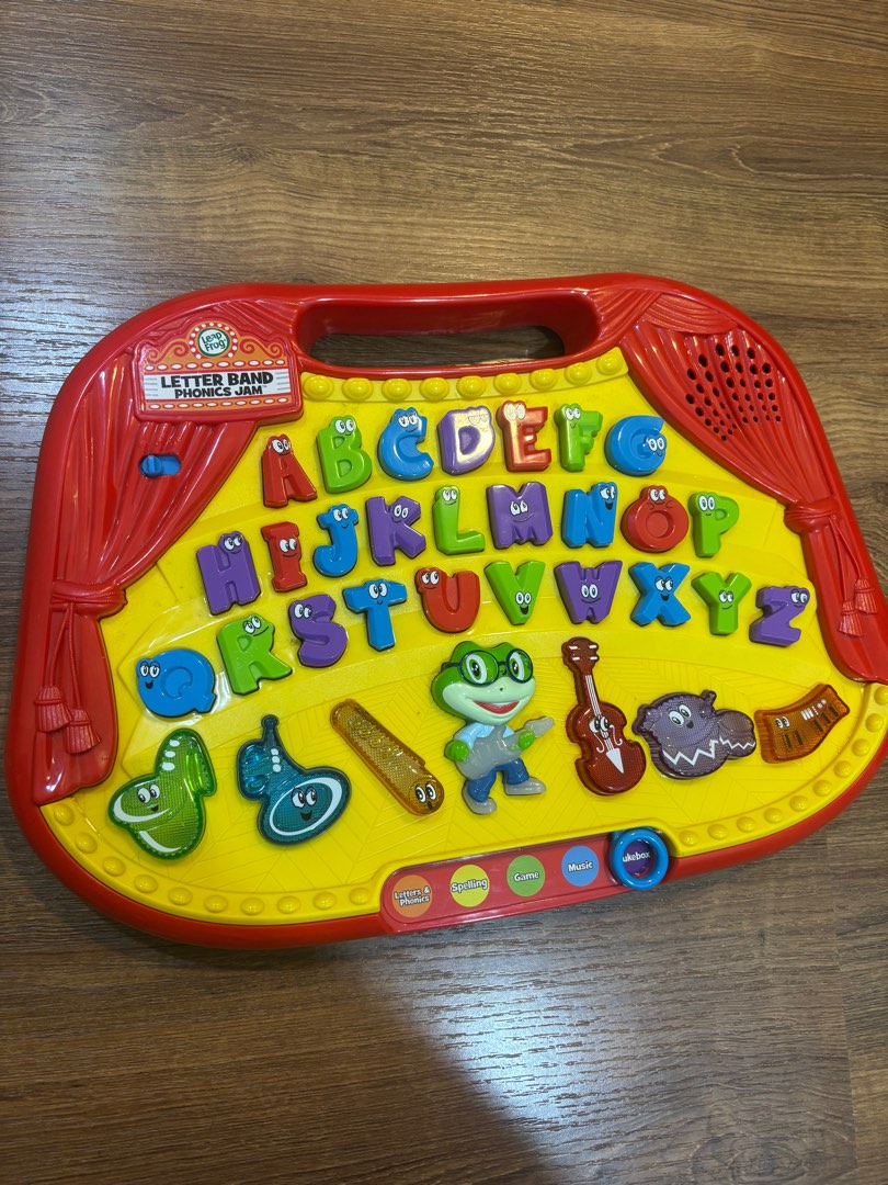 LeapFrog ABC Letter Band Phonics Jam Toy, Babies & Kids, Infant ...