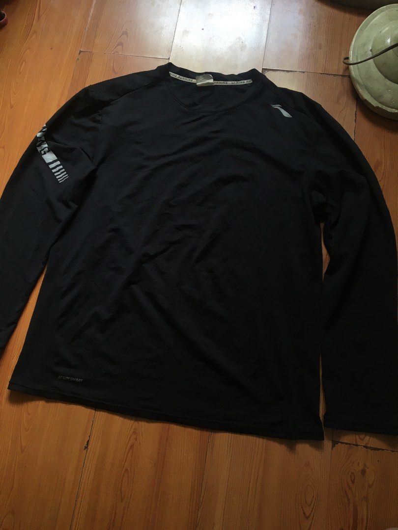 Li Ning atory smart running shirt, Men's Fashion, Tops & Sets, Tshirts ...