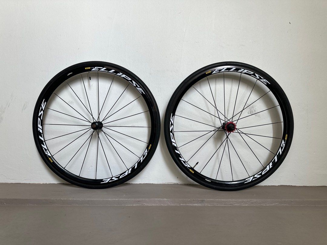 Mavic Ellipse wheelset for fixie fixed gear bike single speed track ...