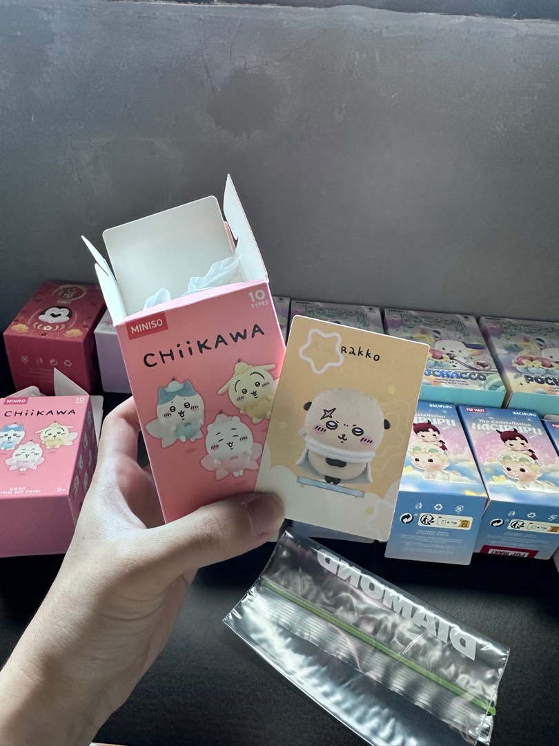 Miniso Blind Box - Chiikawa Rakko, Hobbies & Toys, Toys & Games on ...