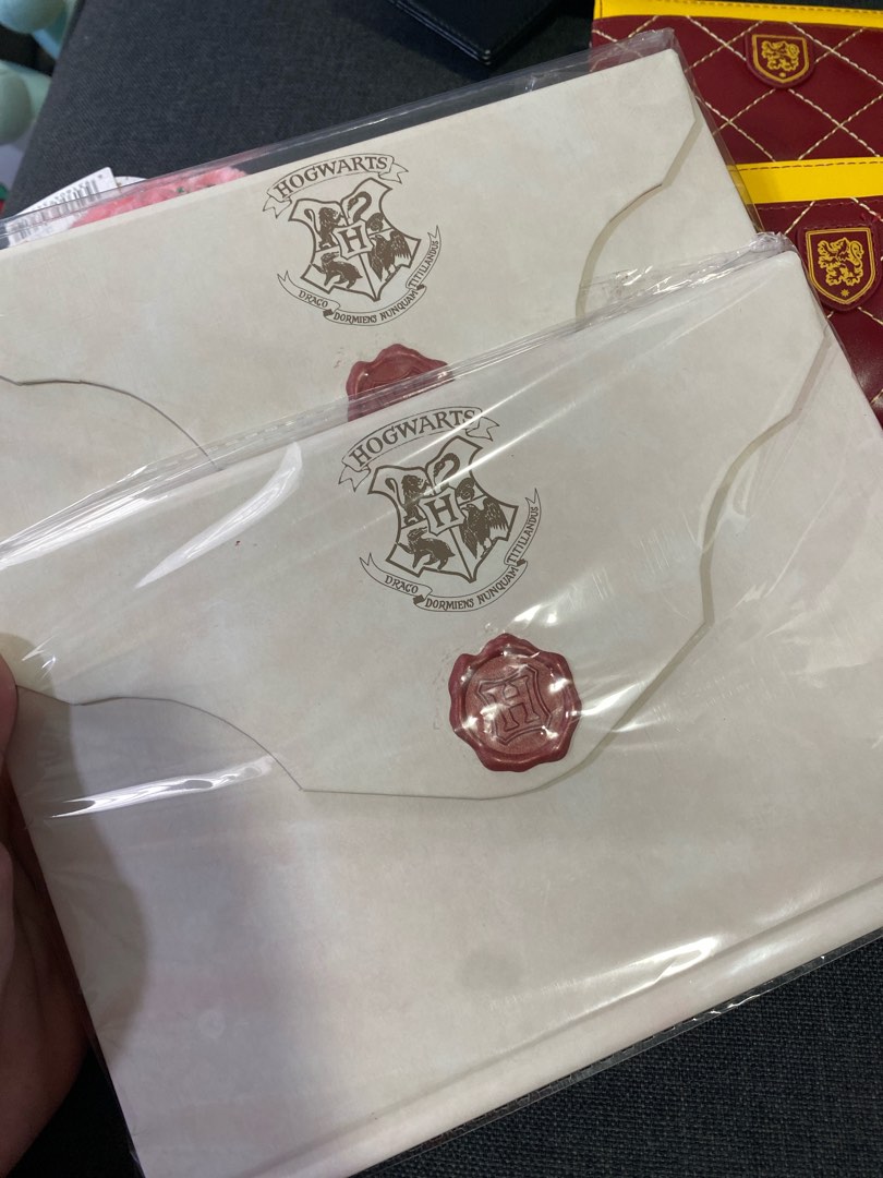 Miniso x Harry Potter Envelope Notebook, Hobbies & Toys, Collectibles ...