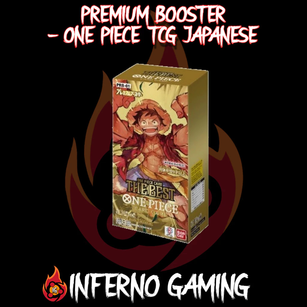 [OP_PRB-01] THE BEST Premium Booster Box- One Piece TCG Japanese PRB01 ...