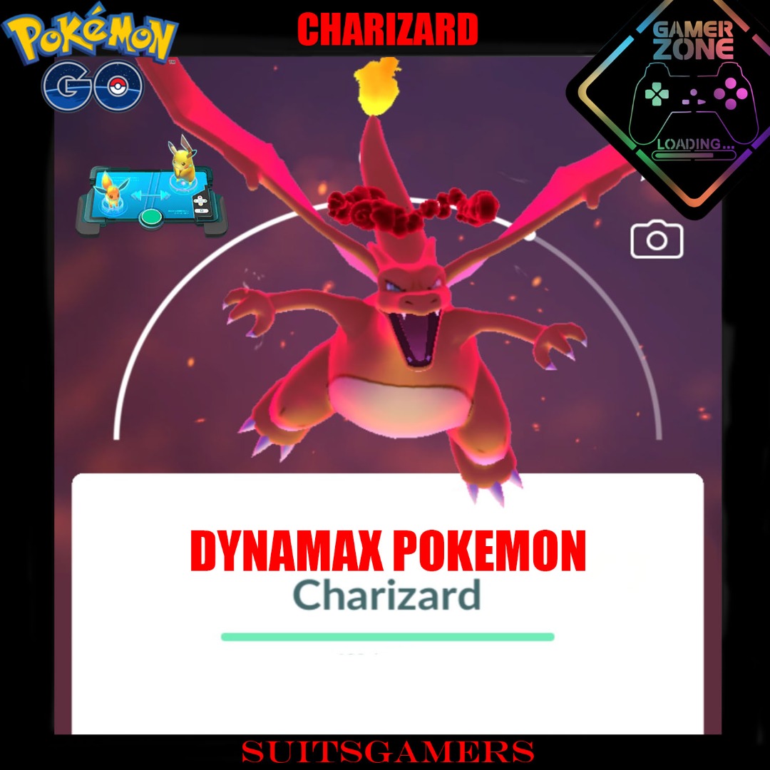 Pokemon GO - Dynamax Charizard [DYNAMAX POKEMON], Video Gaming, Video ...