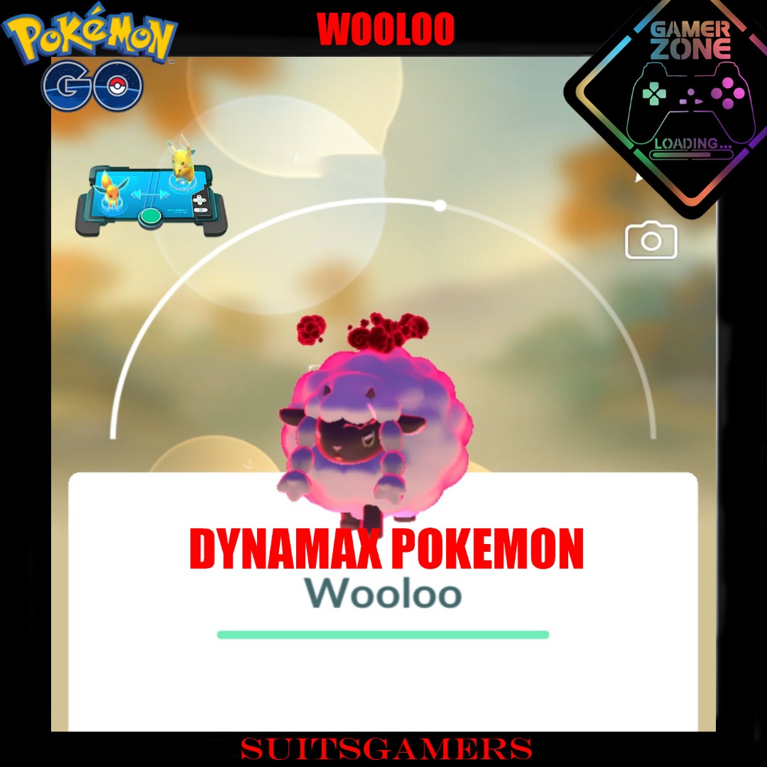 Pokemon GO - Dynamax Wooloo [DYNAMAX POKEMON], Video Gaming, Video ...