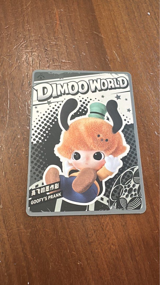 POP MART DIMOO WORLD × DISNEY Series-Vinyl Plush Keychain Goofy ...