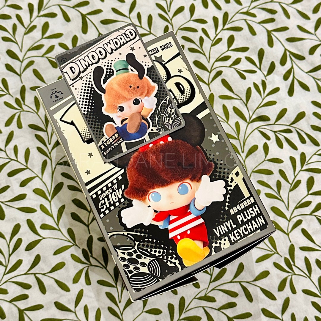 POP MART Dimoo x Disney Goofy Bag Charm, Hobbies & Toys, Toys & Games ...