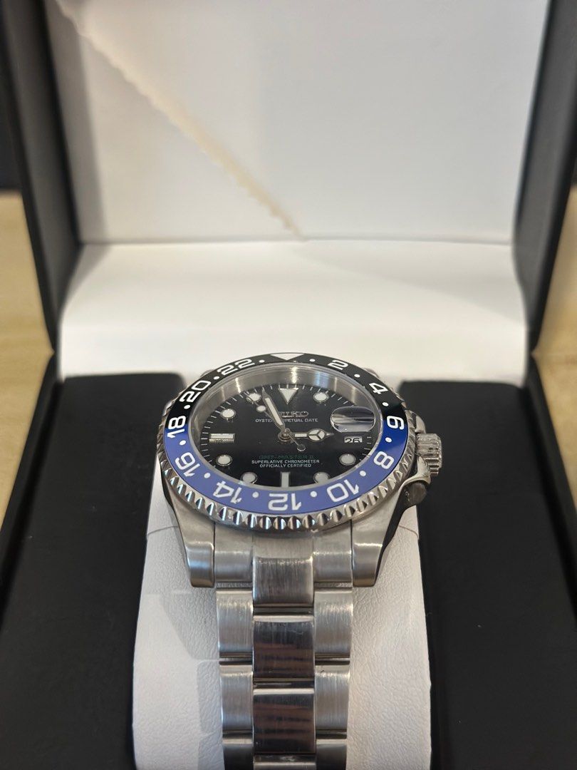 Seiko Mod Batman Ready Stock, Men's Fashion, Watches & Accessories ...