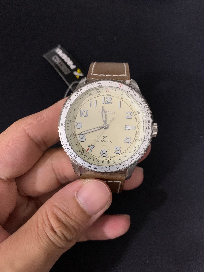 SEIKO PROSPEX SKY AVIATOR PILOT AUTOMATIC SRPB59K1, Men's Fashion ...