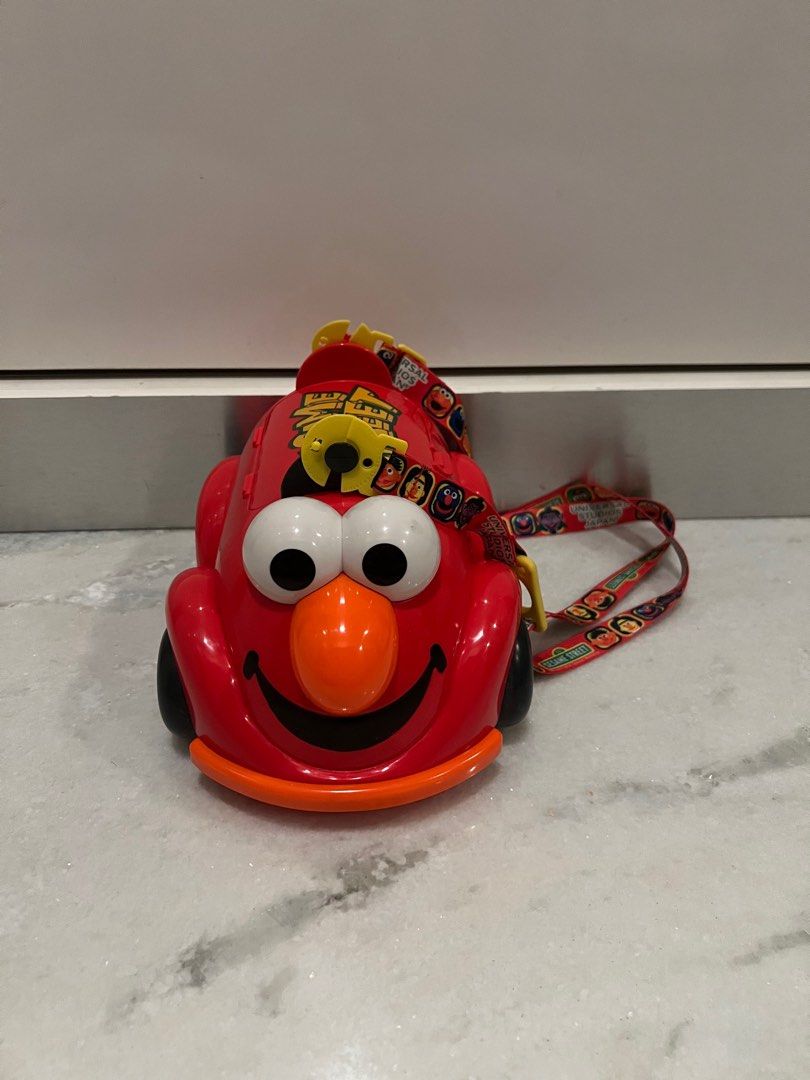 Sesame Street Elmo popcorn bucket Universal studio japan jepang, Serba ...