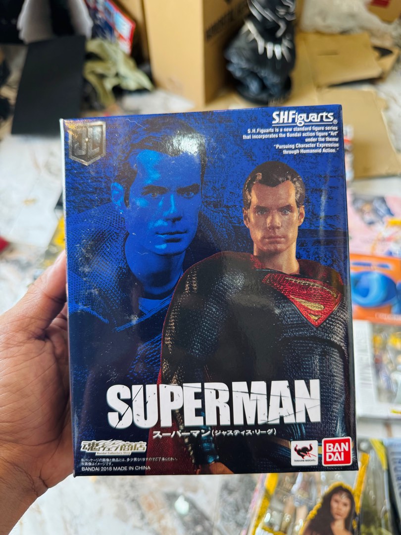 SHF SUPERMAN Justice league, Hobbies & Toys, Toys & Games on Carousell