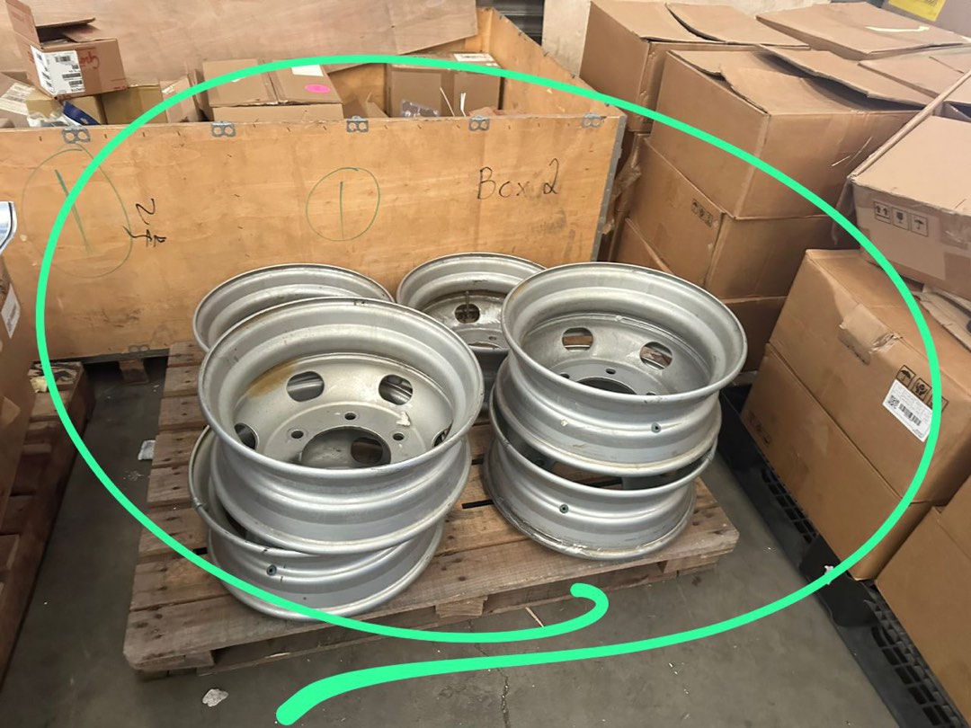 Steel Wheel for lorry and van, Auto Accessories on Carousell