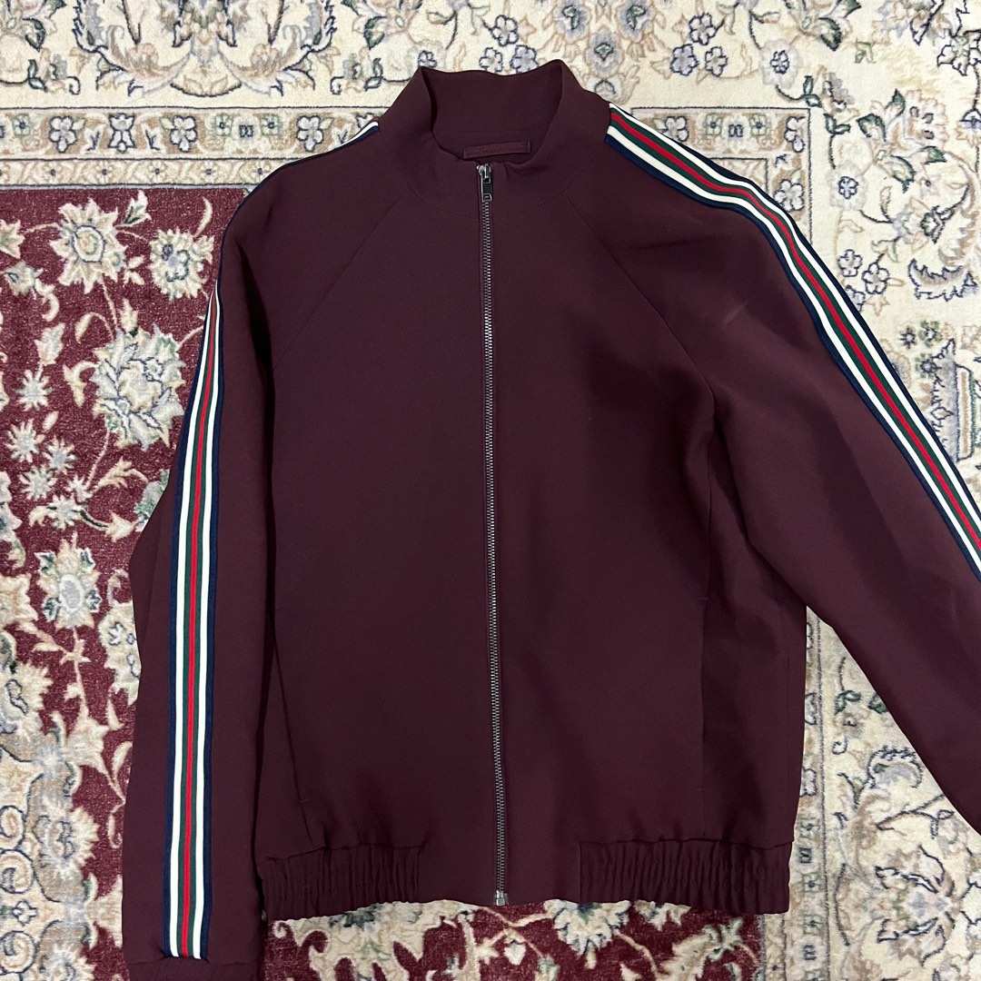 Topman track top, Men's Fashion, Coats, Jackets and Outerwear on Carousell