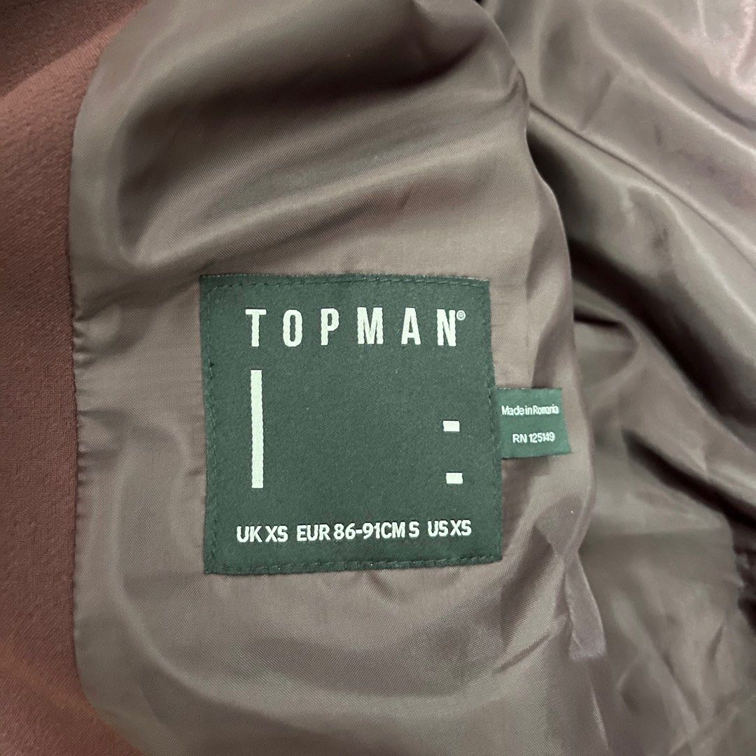 Topman track top, Men's Fashion, Coats, Jackets and Outerwear on Carousell
