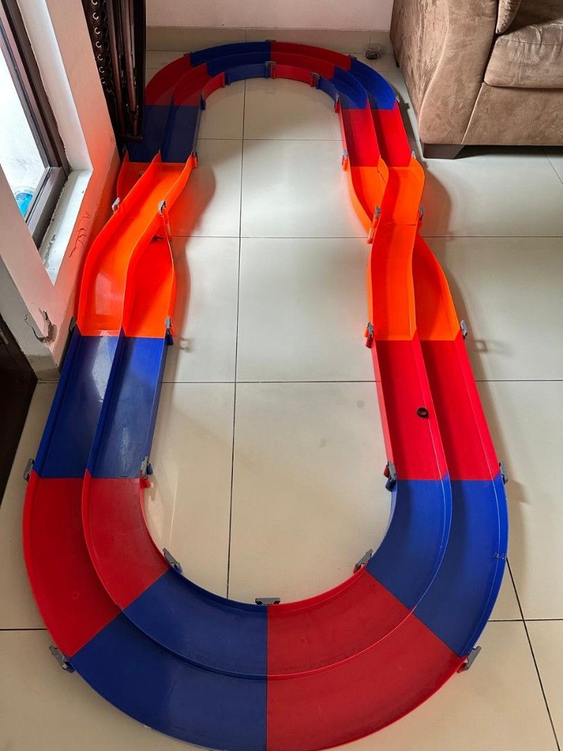 Preloved Track Sirkuit Tamiya Racing Mini 4WD Long Circuit 2 Jalur ...