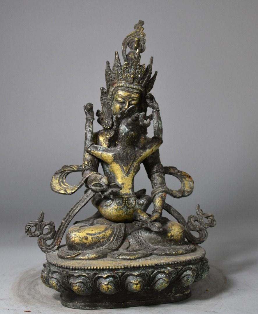 Traditional Chinese collection of bronze Buddha statues for home ...