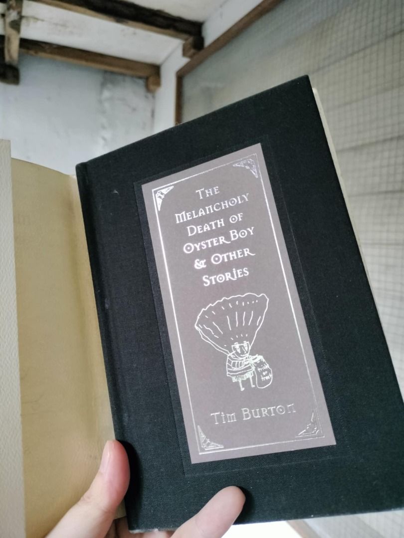 unique book by tim burton | the melancholy death of oyster boy and ...